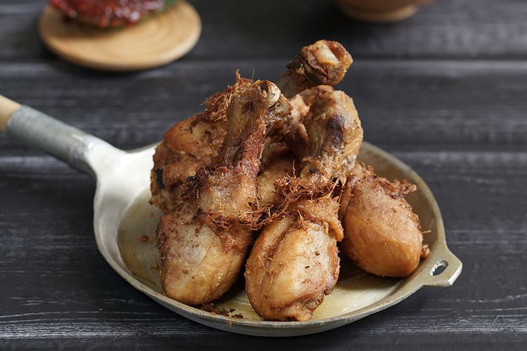 Resep Paha Ayam Goreng Praktis
