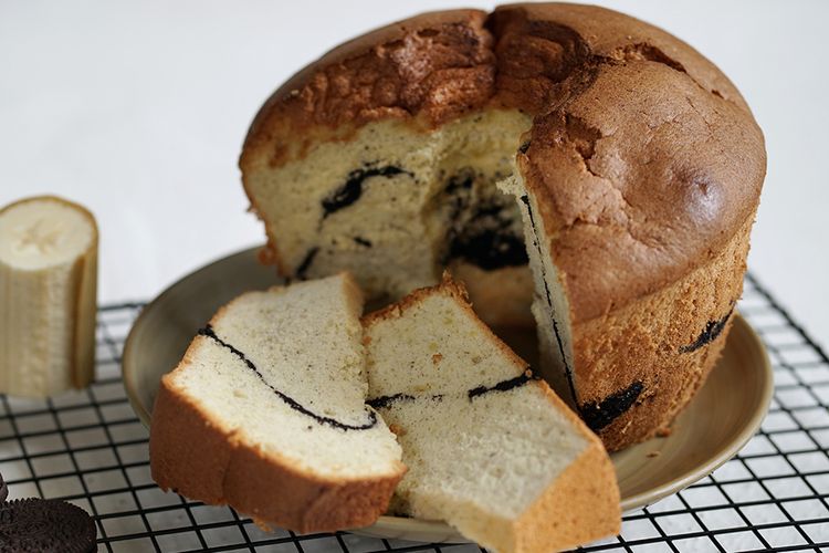 Video Resep Chiffon Cake Pisang Oreo