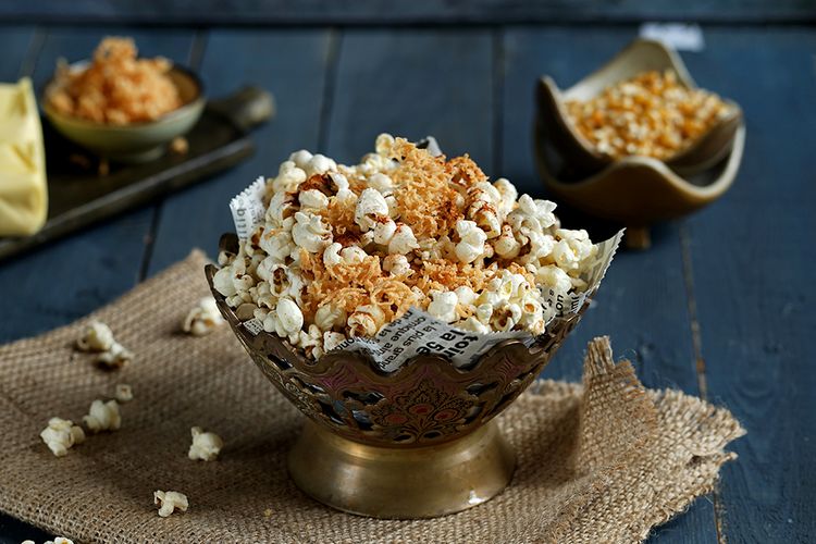 Video Resep Popcorn Tabur Keju Goreng