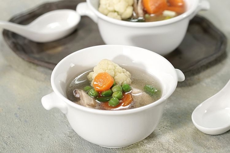 Resep Sup Ayam Kembang Kol Bumbu Pekak
