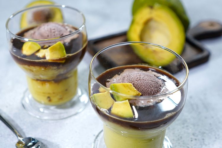 Video Resep Avocado Coffee Ice Cream, Cara Super Menikmati Avokad